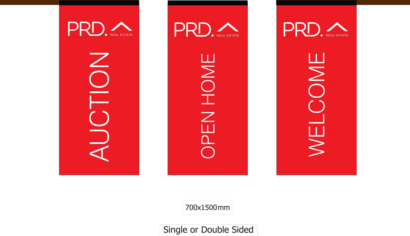 PRD Real Estate Signs - Dirabela Promotions