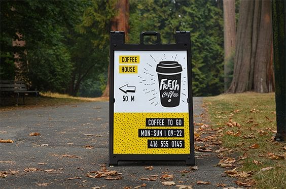 Shop and Food Signage